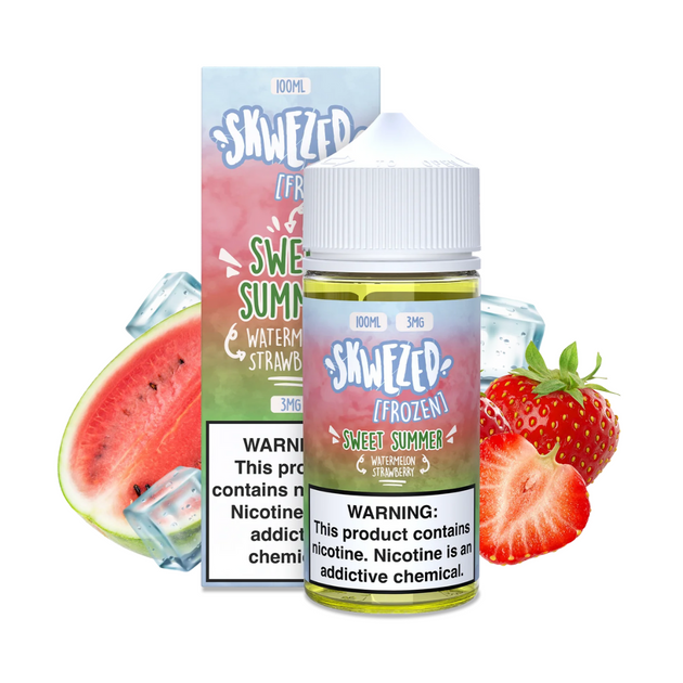 Skwezed Frozen - Watermelon Strawberry - 100mL – JOCOR Distro