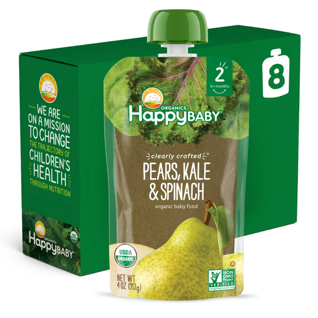 Happy Baby - Baby Food Pouch - 4oz - 8ct Case – JOCOR Distro